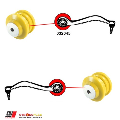 BMW 4 F32 / F33 / F36 / F82 / F83 silent bloc de bras avant SPORT ...