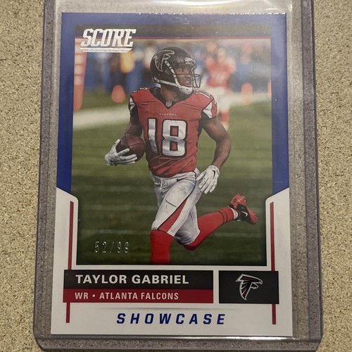 2017 Score Showcase #’d 52/99 Taylor Gabriel #123 SUPER FAST SHIPPING ...