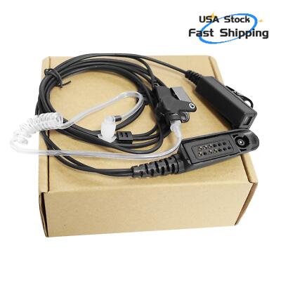 2-Wire Earpiece Earphone for HT750 MTX8250 MTX8250LS MTX9250 PR860 ...