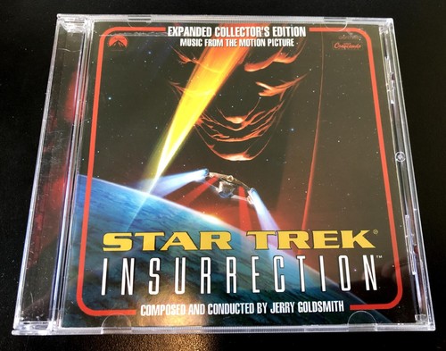STAR TREK INSURRECTION Soundtrack CD JERRY GOLDSMITH Expanded Edition ...