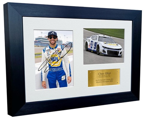 2024 Chase Elliott NASCAR Chevrolet Hendrick Photo Picture Signed ...
