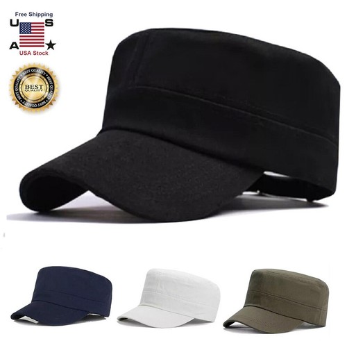 Adjustable BDU Fitted Army Cadet Military Cap Hat Patrol Castro Combat ...