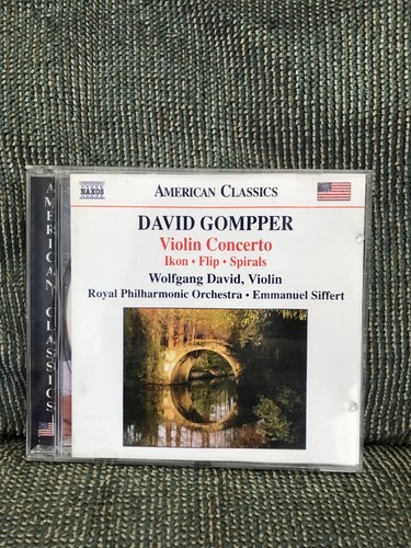 DAVID GOMPPER - VIOLIN CONCERTO -IKON*FLIP*SPIRALS -2011 -Classical ...