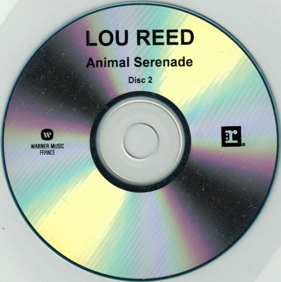 LOU REED - ANIMAL SERENADE - 2X DISC PROMO CD SET - RARE - VELVET BOWIE ...
