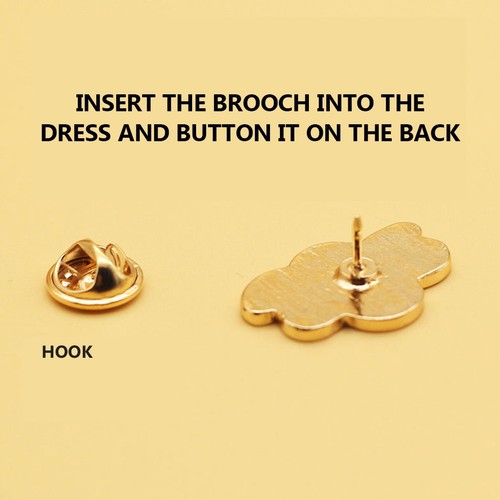 Set of 2 Funny Pin Badges Sun Brooch Cute Cartoon Lapel Pins Rainbow ...