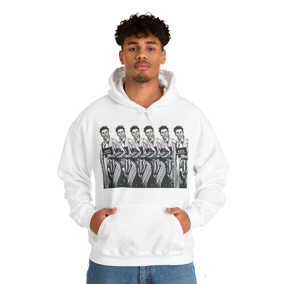 Seinfeld Kramer Graphic Print Black White Unisex Heavy Blend™ Hooded ...