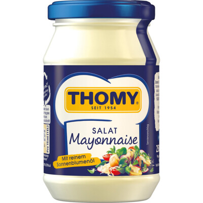 Thomy Salad Mayonnaise creamy with pure Sunflower Oil 250ml | eBay UK