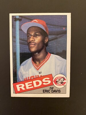 1985 Topps Reds Eric Davis #627 Cincinnati Reds | eBay