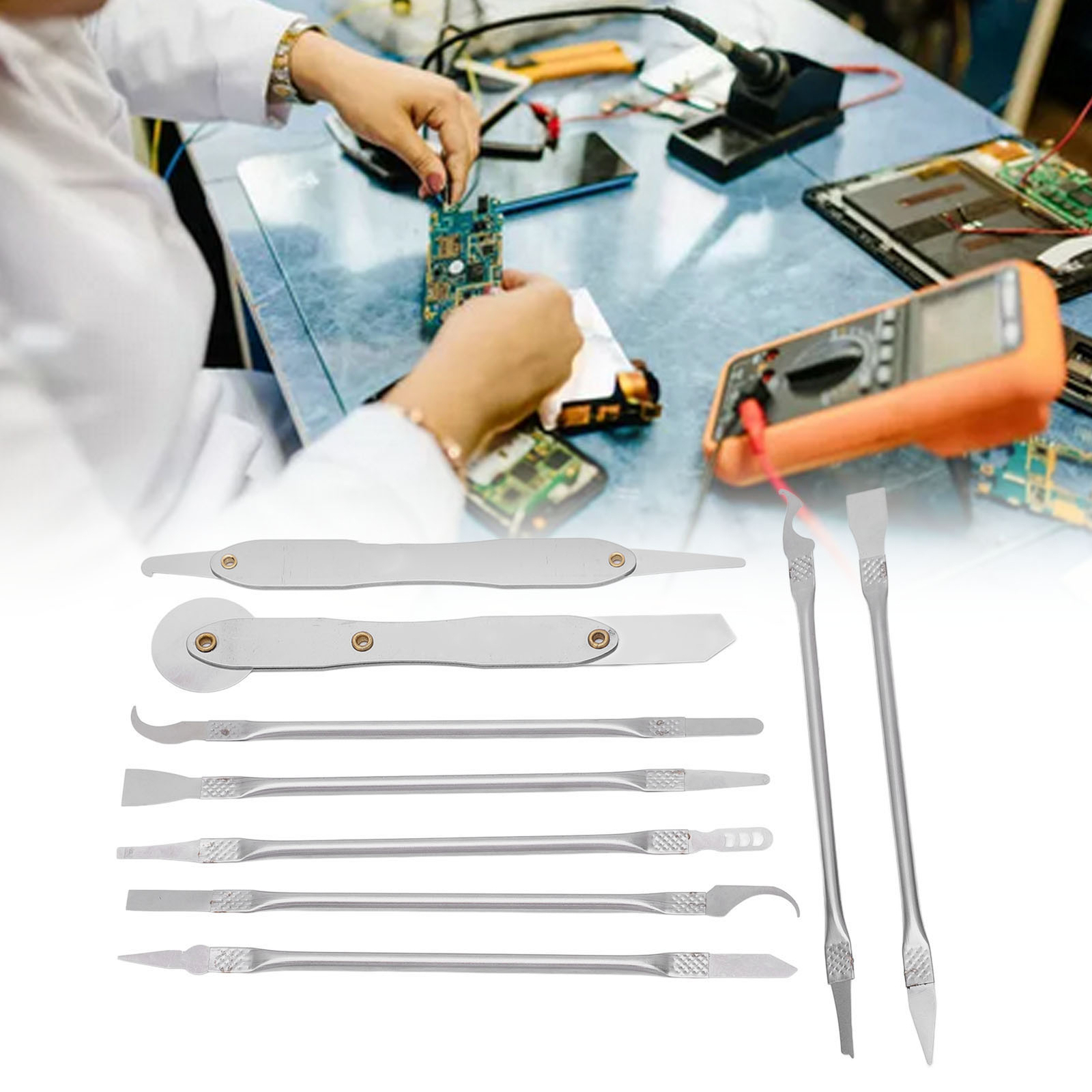9Pcs Pry Tool Repair Tool Kit For Mobile Phones Tablets Electronic ...