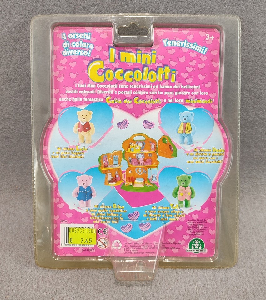 The Mini Coccolotti GIOCHI PREZIOSI Bears Teddy Lele Biba Tati Dice New ...