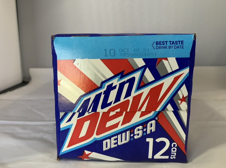 DEW-S-A Box Summer Flavor 2021 Dew S A Unopened Mountain Dew | eBay