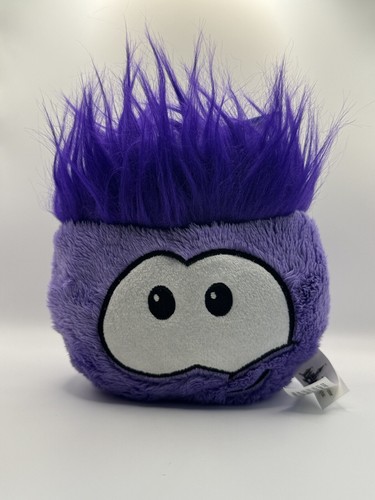Disney Parks Club Penguin PURPLE Puffle Plush 6” Rare! | eBay