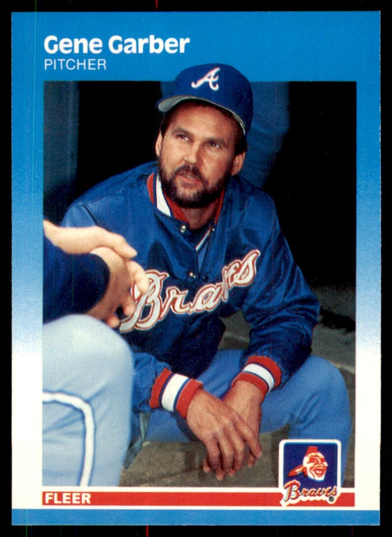 1987 Fleer Gene Garber Atlanta Braves #515 | eBay
