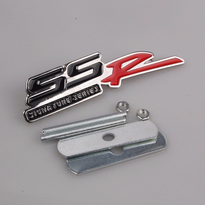 NEW SSR GRILL BADGE 3D Metal Chrome Front Emblem Badge For All chevy | eBay