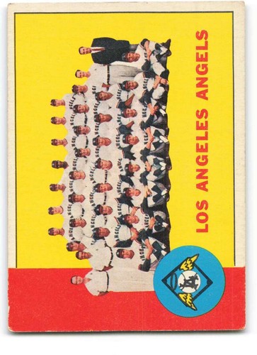 1963 Topps #39 Angels Team VG/EX Very Good/Excellent Angels ID:315565 ...