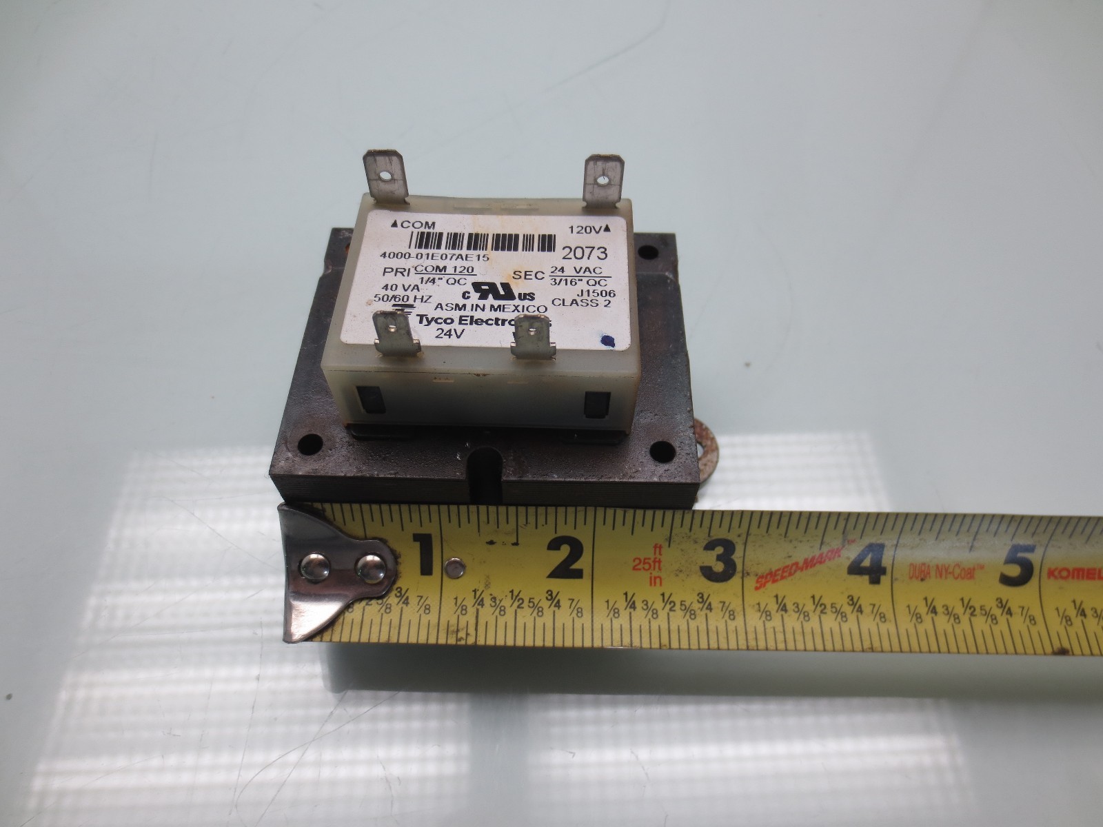 York Tyco 4000-01E07AE15 Transformer 110 120 24 volt. | eBay