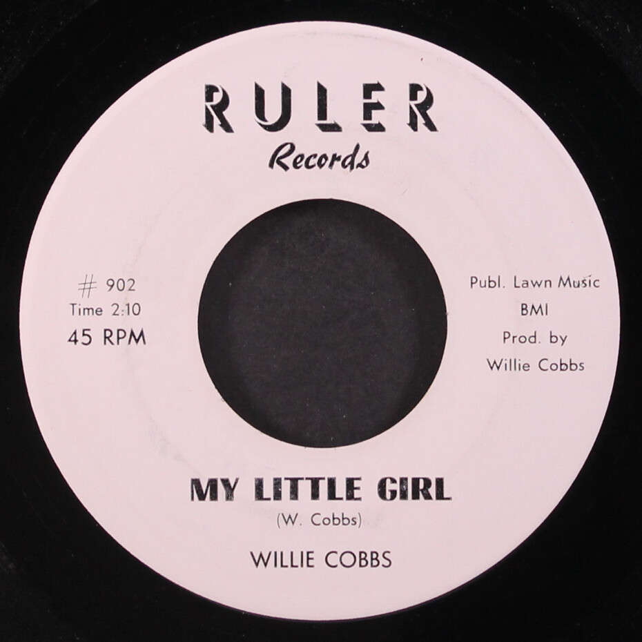 WILLIE COBBS: my little girl / mistreated blues RULER 7" Single 45 RPM ...