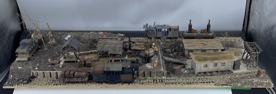 HO Scale Logging Camp Site Diorama, Tons Of Detail Castings With ...