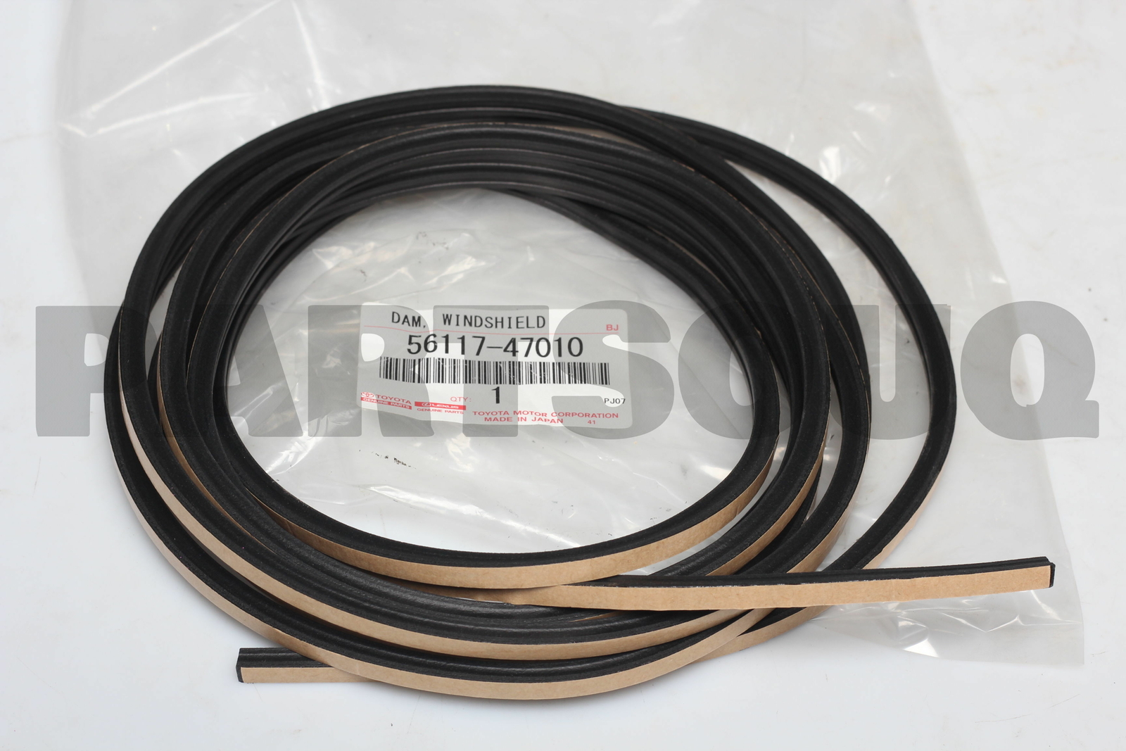 5611747010 Genuine Toyota DAM KIT, BACK WINDOW GLASS ADHESIVE 56117 ...