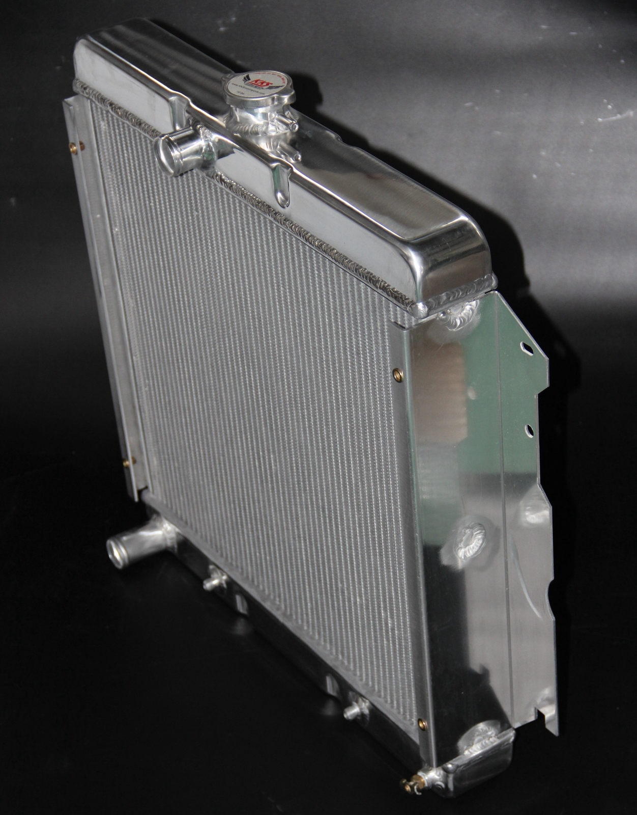 KKS Polished 3 Rows Aluminum Radiator For 1965-69 Dodge Coronet Dart V8 ...