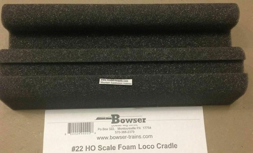 Bowser (HO) 22 FOAM CRADLE for Locomotives & Freight Cars - NIB | eBay