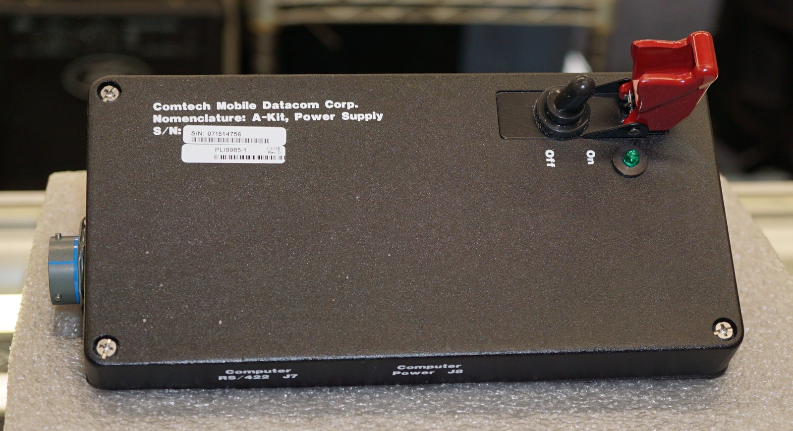 MILITARY SURPLUS COMTECH MOBILE DATACOMM A-KIT POWER SUPPLY PL/9985-1 ...
