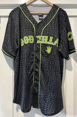 Godzilla Baseball Jersey Size Large Box lunch Exclusive New W Tags | eBay