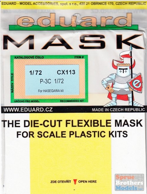 EDUCX113 1:72 Eduard Mask - P-3C Orion (HAS kit) #CX113 | eBay