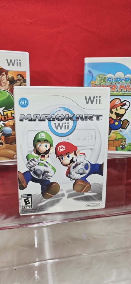 Nintendo Wii Games: MARIO CART, PAPER MARIO, PUNCH OUT. | eBay