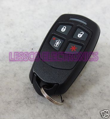 GE Home Security 4 Button Black Remote FOB V.2 | eBay