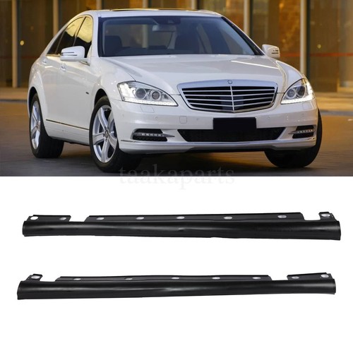 Unpainted Side Skirt Rocker Panel For Mercedes Benz 07-13 W211 S-Class ...