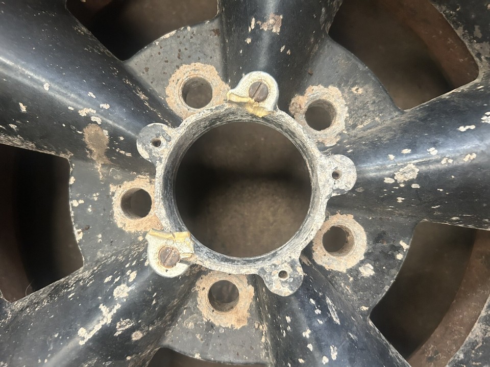 Torque Thrust Style Vintage 5 Spoke Mag Wheels Rims 14x6 Set of 4 Chevy ...