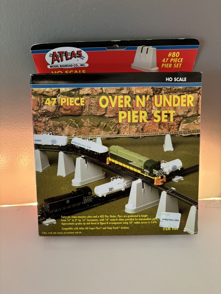 Lot Of Model Train Accessories - 6 Sets - Variety Train Model Kits ...