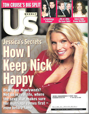 JESSICA SIMPSON - US WEEKLY Magazine April 12, 2004 - didn't work... | eBay