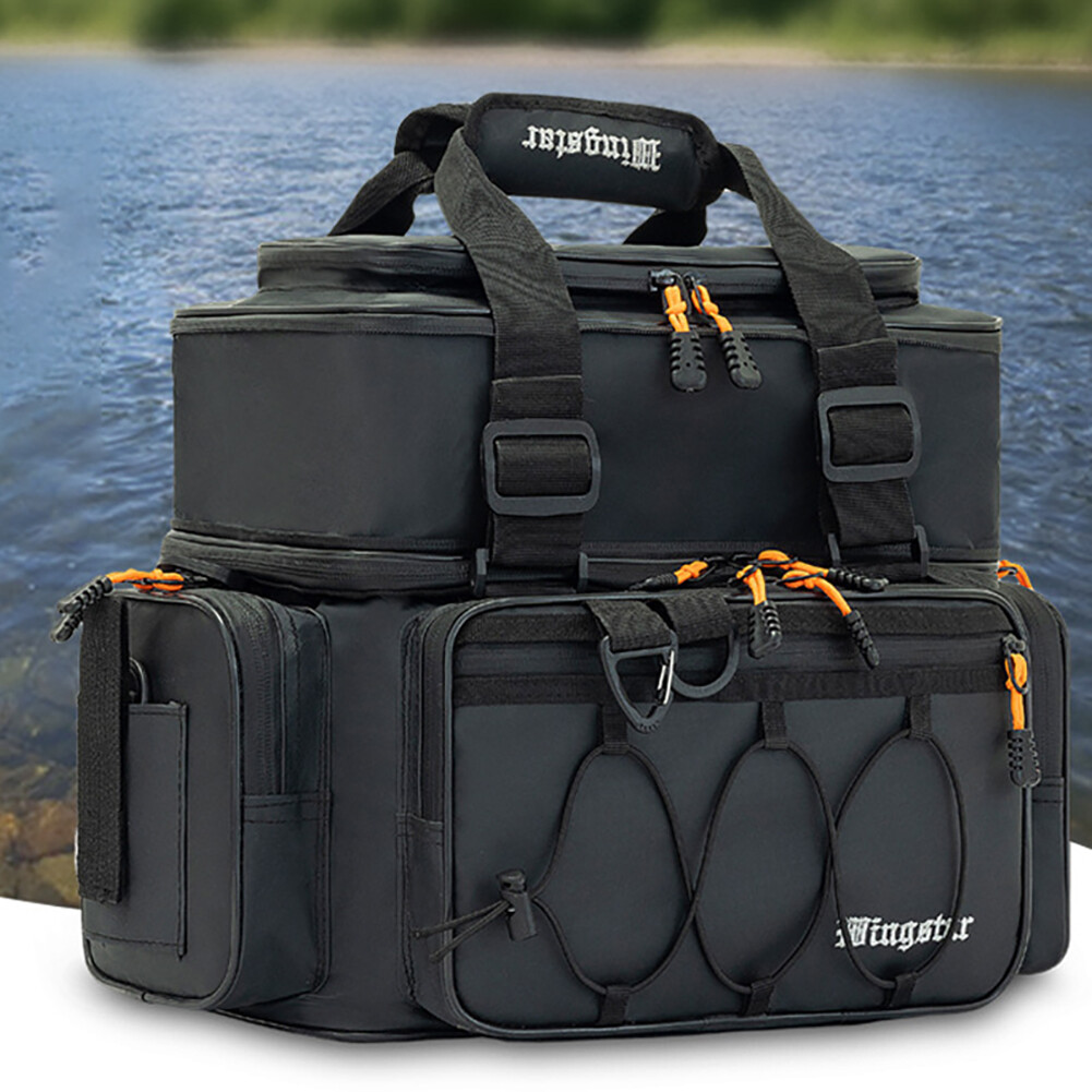 Fishing Bag Large-capacity Fishing Tackle Bags Wear-resistant for ...