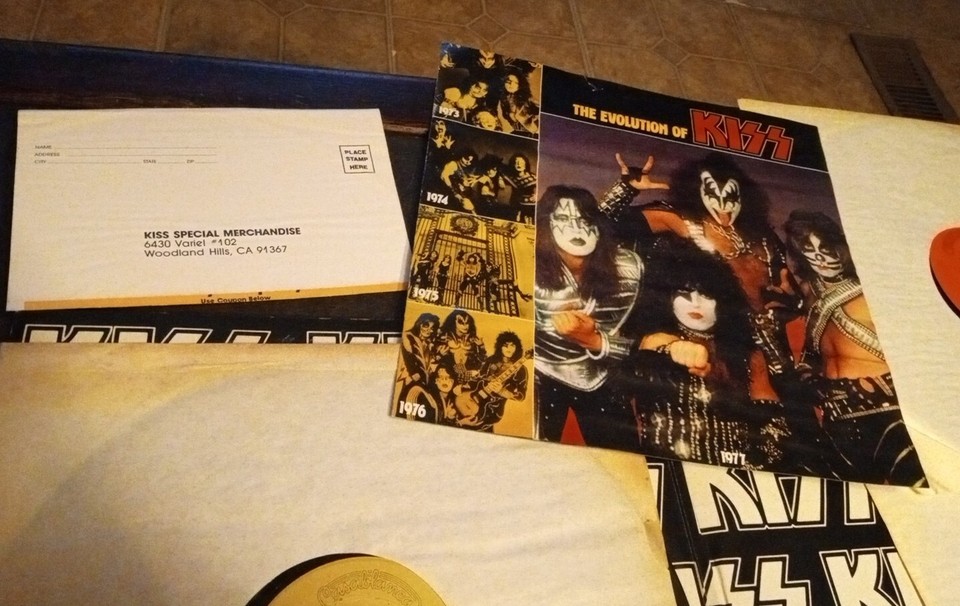 KISS THE ORIGINALS Limited Edition 1976 SUPER RARE Vintage RECORD 3 ...