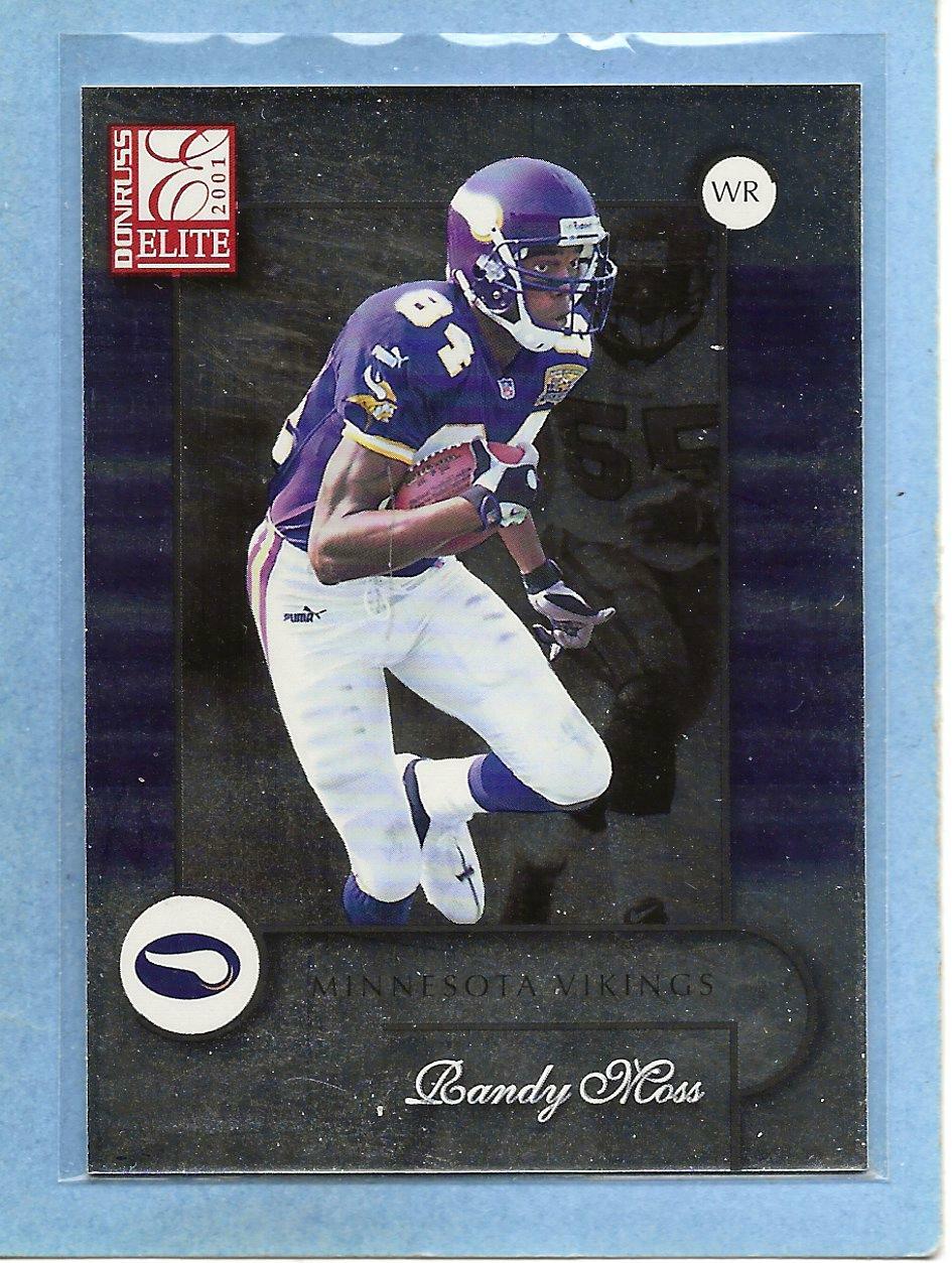 RANDY MOSS - 2001 Donruss Elite - #53 - Vikings - $1.00 Shipping | eBay
