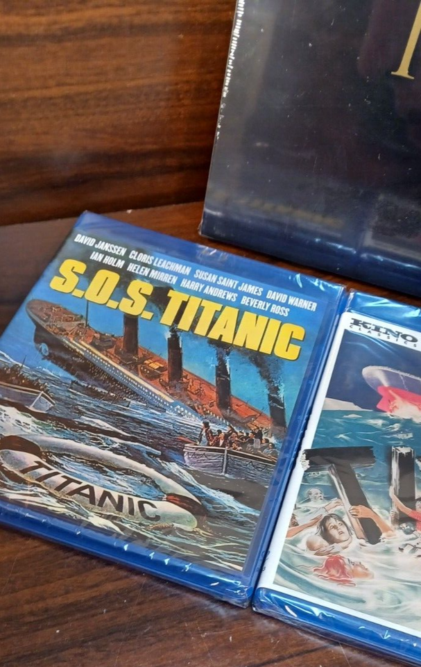 Titanic 25th Anniv 4K+Titanic Miniseries 2012 +S.O.S Titanic + Titanic ...