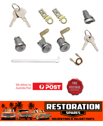HOLDEN FE FC FB EK LOCK SET IGNITION 2 DOOR LOCKS & BOOT LOCK KEYS see ...