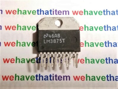 LM3875T / IC / SIP / 1 PIECE (QZTY) | eBay