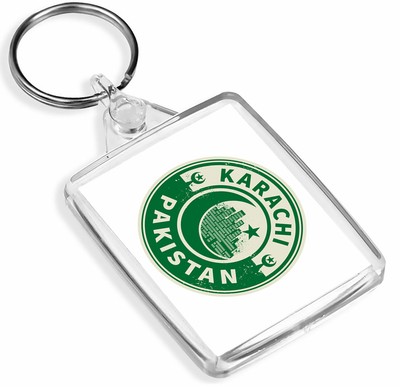 1 x Pakistan Karachi The City Cool Fun - Keyring - IP02 - Mum Dad Kids ...