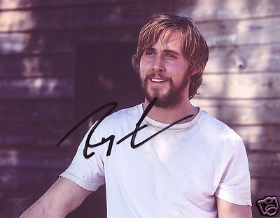 RYAN GOSLING AUTOGRAPH SIGNED PP PHOTO POSTER 1 | eBay UK