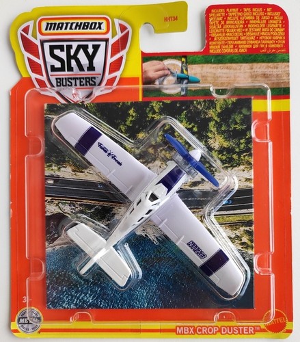 Matchbox Sky Busters MBX Crop Duster mit Spielmatte HHT34 | 20/33 | NEU ...