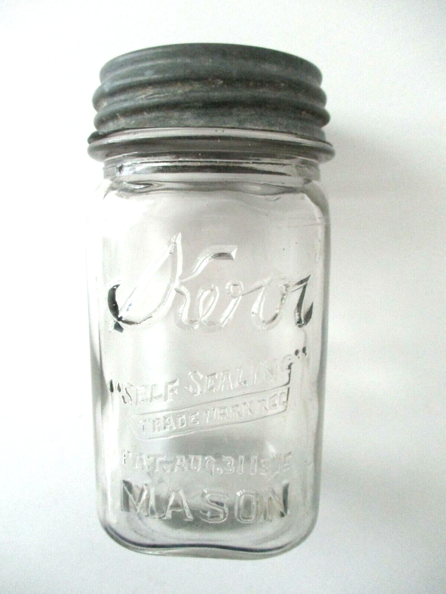 Kerr Mason Jar Logo 12 Pack Kerr Pint Mason Jars JUST $5.00! Common