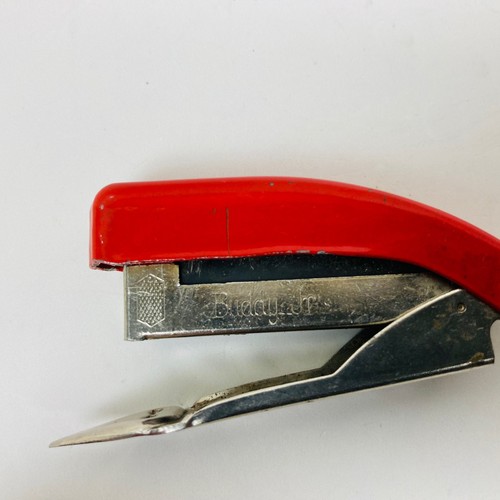 VTG Wilson Jones Buddy Jr Model 230 Mini Stapler Red Home Office ...