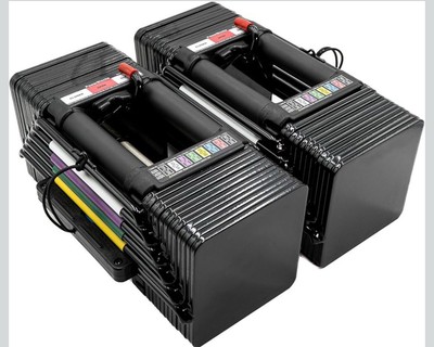 PowerBlock Elite EXP Adjustable Dumbbells (10-90 lbs Per Dumbbell) | eBay