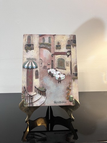 Ruane Manning 3D Wall Art Plaque Birreria Cafe Bistro Italy Signed ...