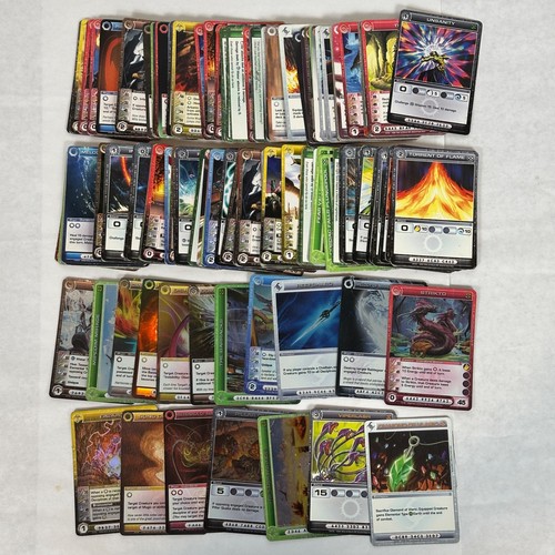 Chaotic Card Lot 150+ HP/DMG Chaotic TCG Cards w/ 18 Foils 1st Edition ...
