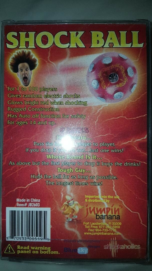 Shock Ball “Brand New” Factory Sealed By Jumpin Banana | eBay