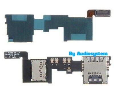FLAT FLEX LETTORE SIM CARD ORIGINALE SAMSUNG GALAXY NOTE 4 SM-N910 ...